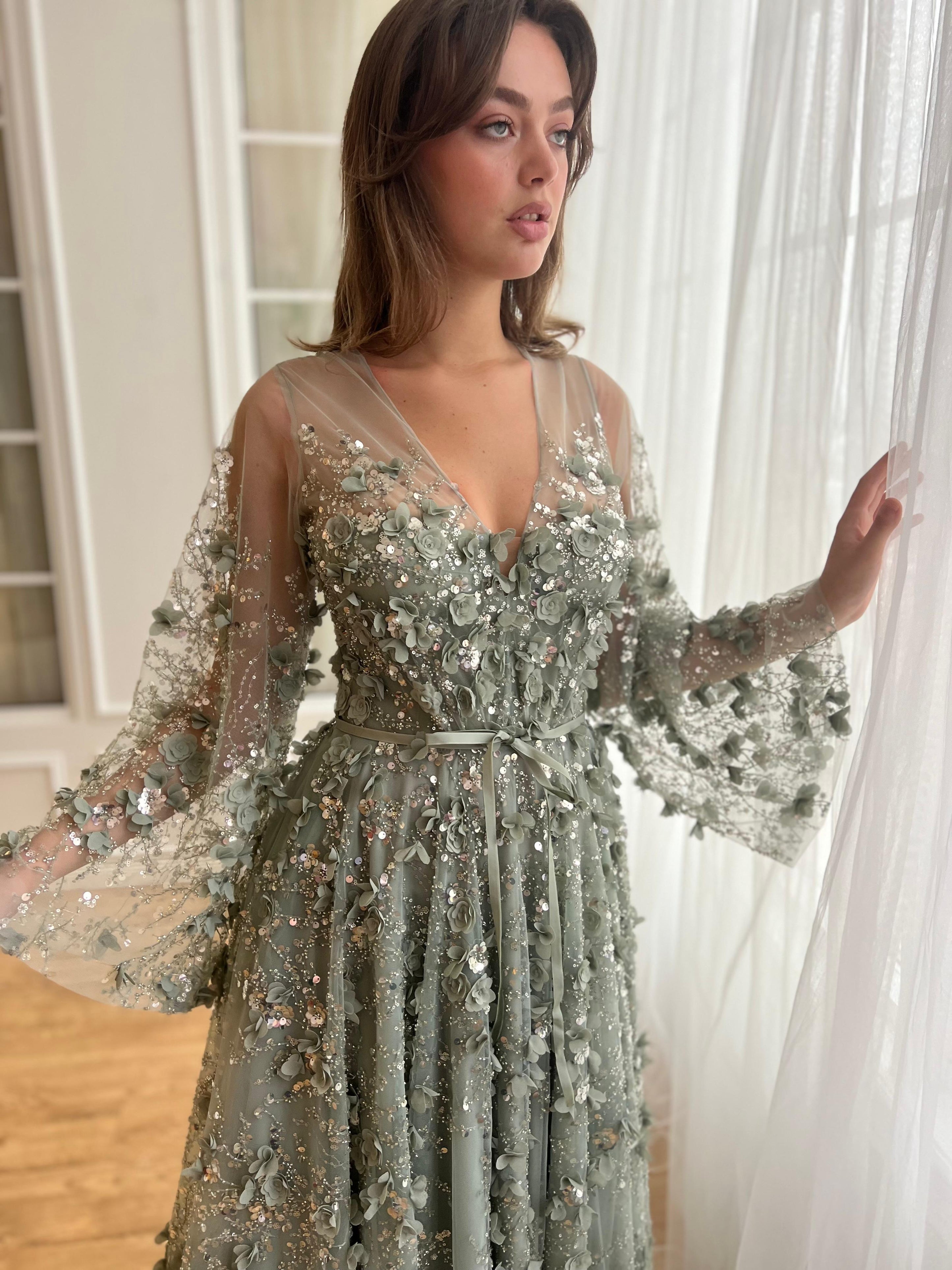 Ash Blooms Serenade Gown– Teuta Matoshi