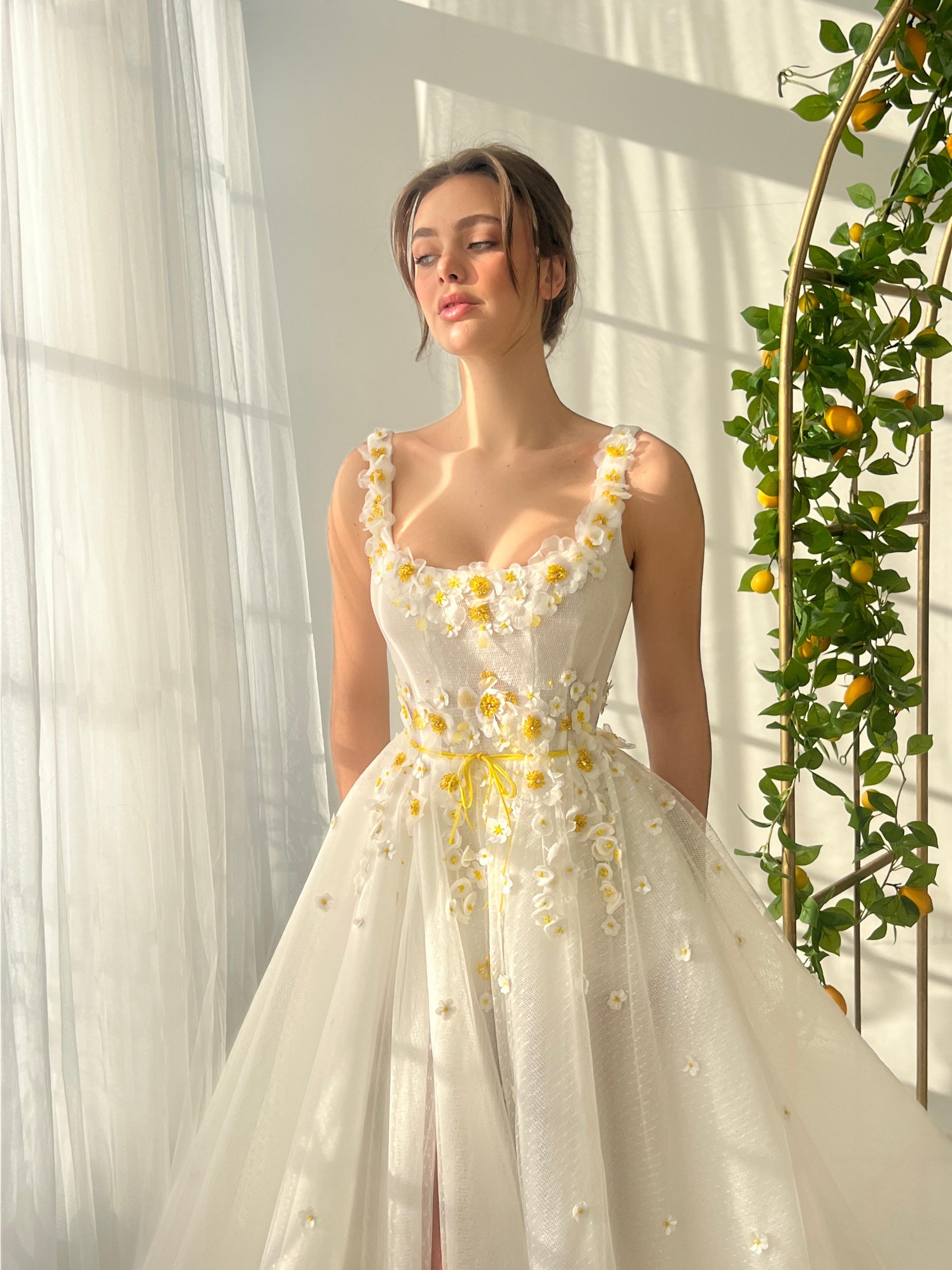 Sunspell Daisy Gown | Teuta Matoshi