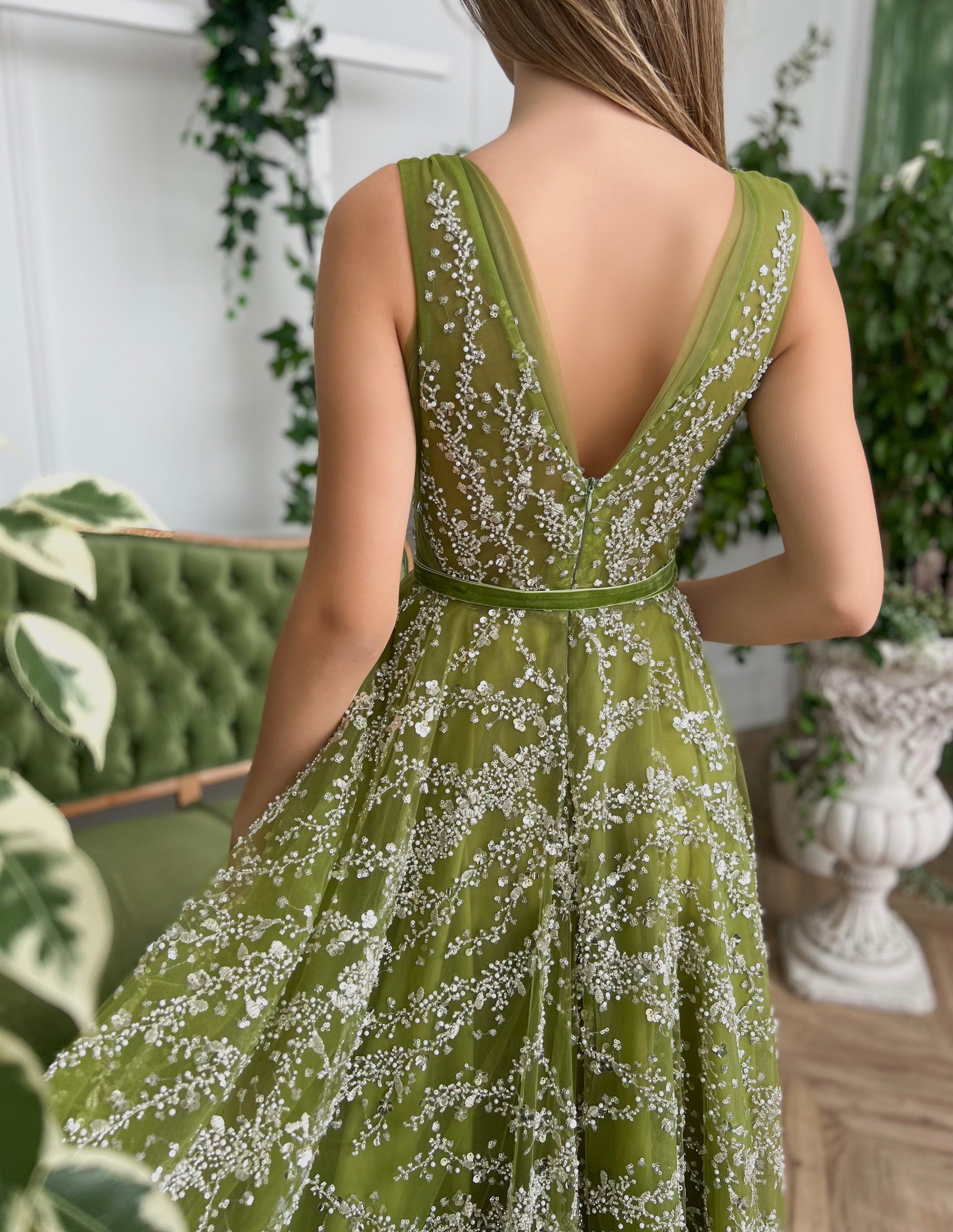 Idyllic Iris Gown | Teuta Matoshi